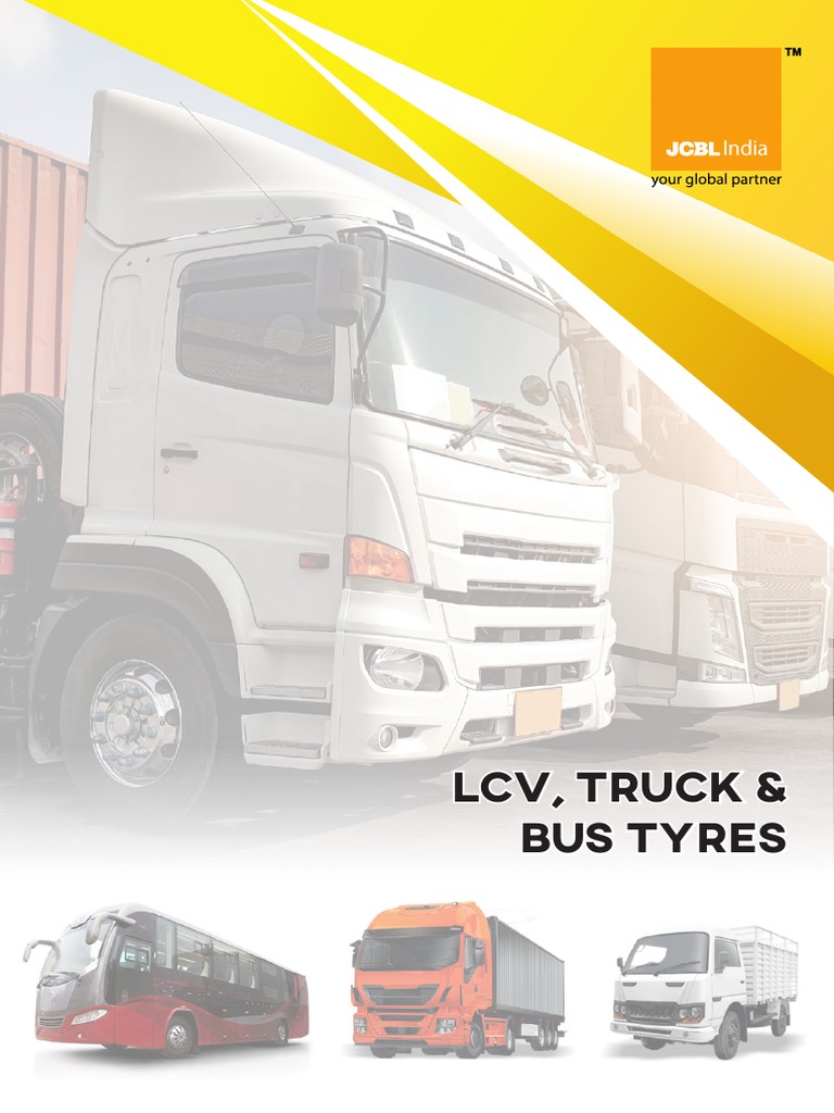 LCV, Truck & Bus Tyres Catalogue - Compressed | PDF | Bus | Tire
