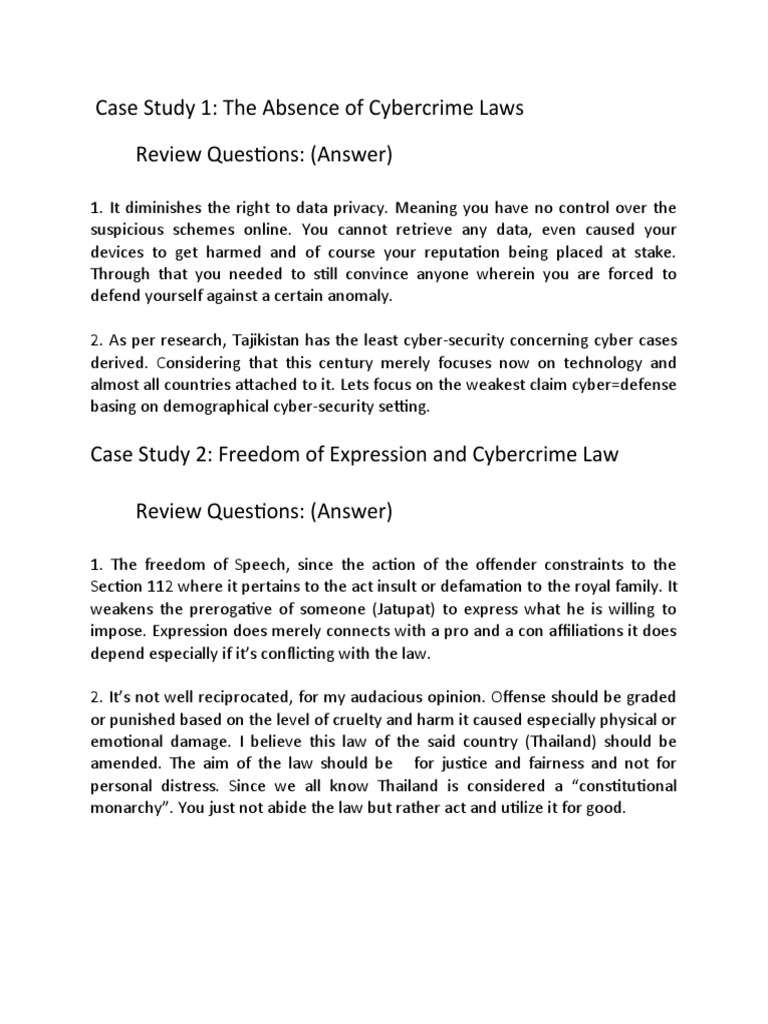 Case Study Alliah | PDF