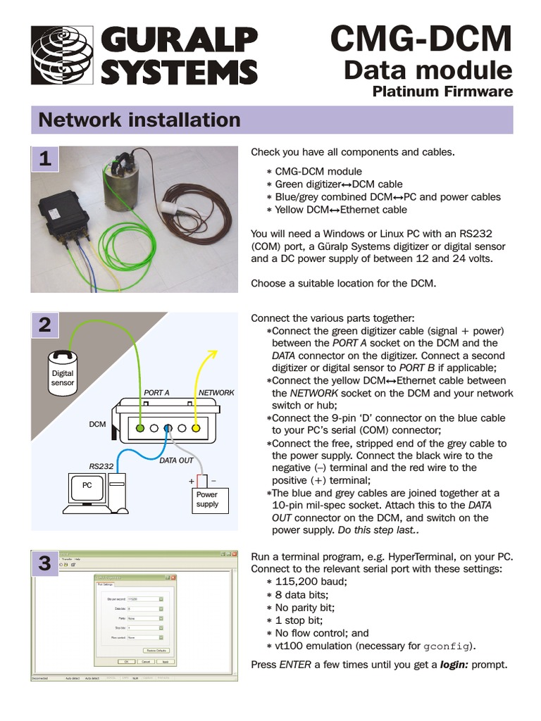 MSH DCM 0001 | PDF | Ip Address | Electrical Connector