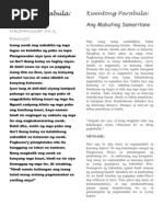 Tula para Sa Inay at Itay | PDF