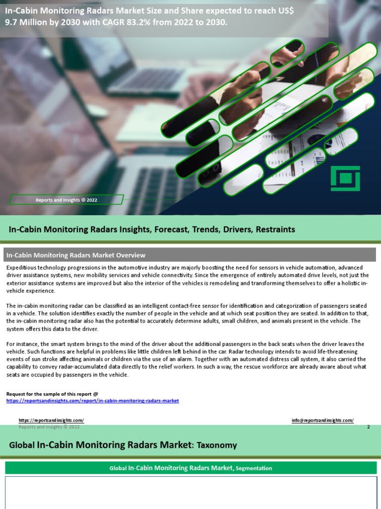 In-Cabin Monitoring Radars Market | PDF | Asia | Radar