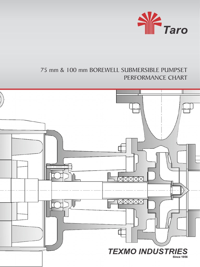 03 75 To 100 MM Borewell Submersible Pumpset | PDF | Pump | Electric Motor