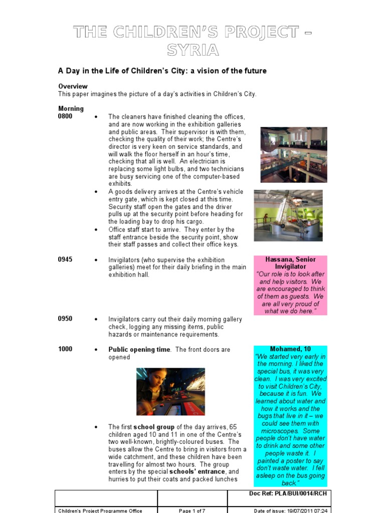 A Day in The Life | PDF | Computing And Information Technology