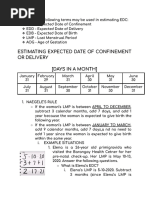 How To Compute For Aog and Edd | PDF