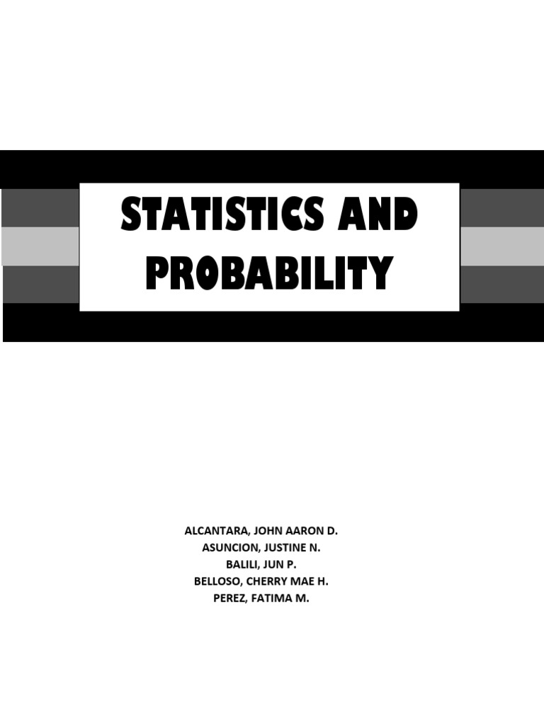 Statistics and Probability M - PLV TextBook | PDF | Statistics ...