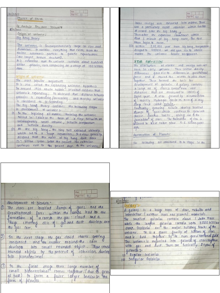 PoE Class Notes | PDF