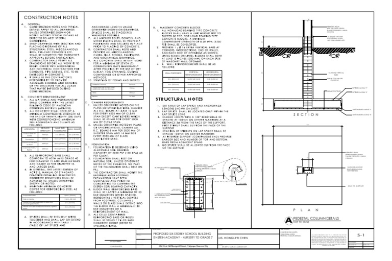 S-1 Revised | PDF | Concrete | Beam (Structure)