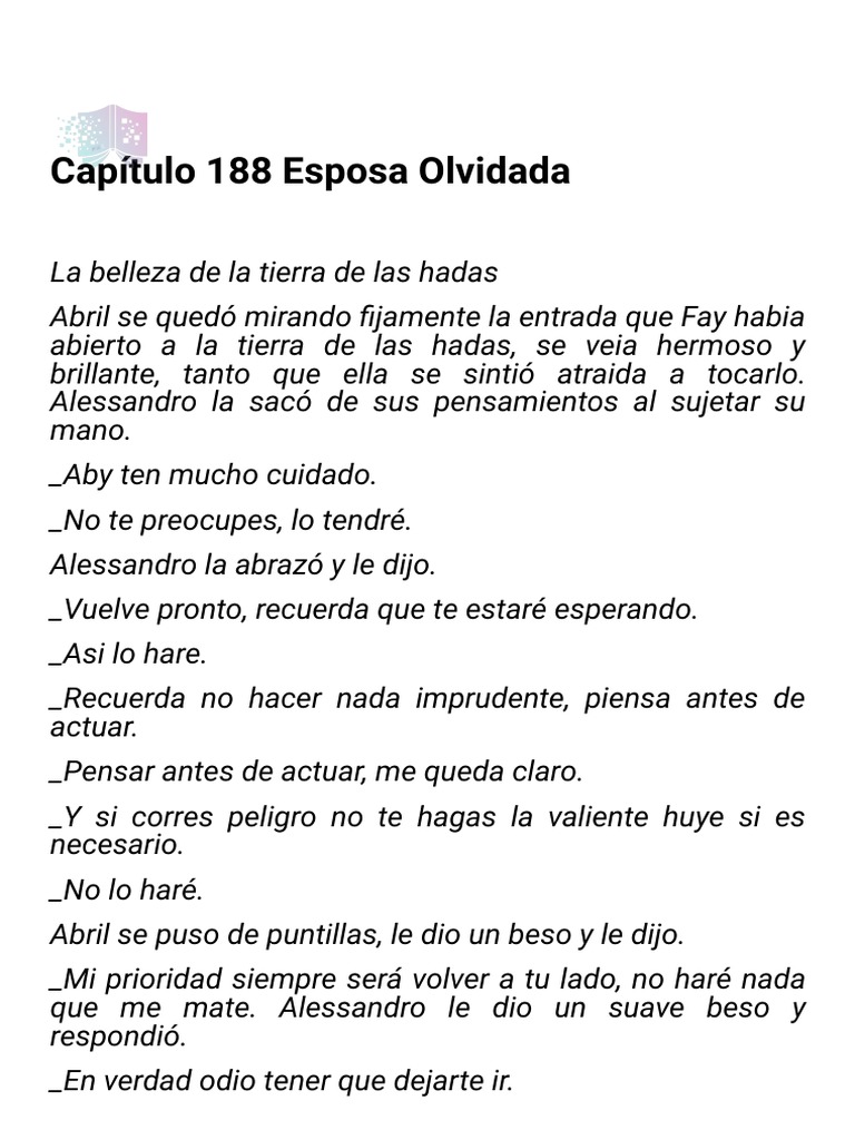 188 Esposa Olvidada | PDF