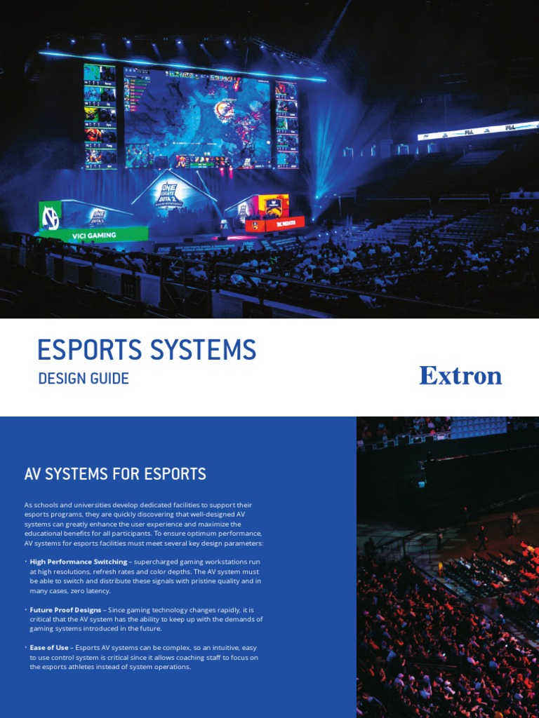 Esports Systems Design Guide - Revb1 | PDF | Hdmi | Graphics Processing Unit