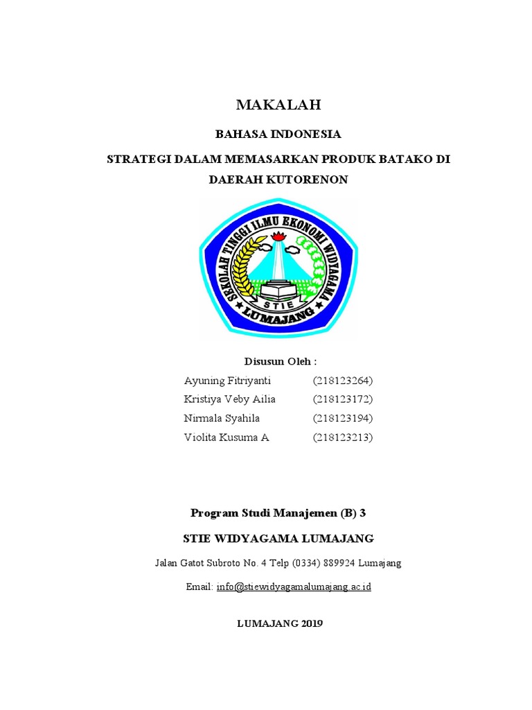 BHS Indonesia Produk Batako | PDF