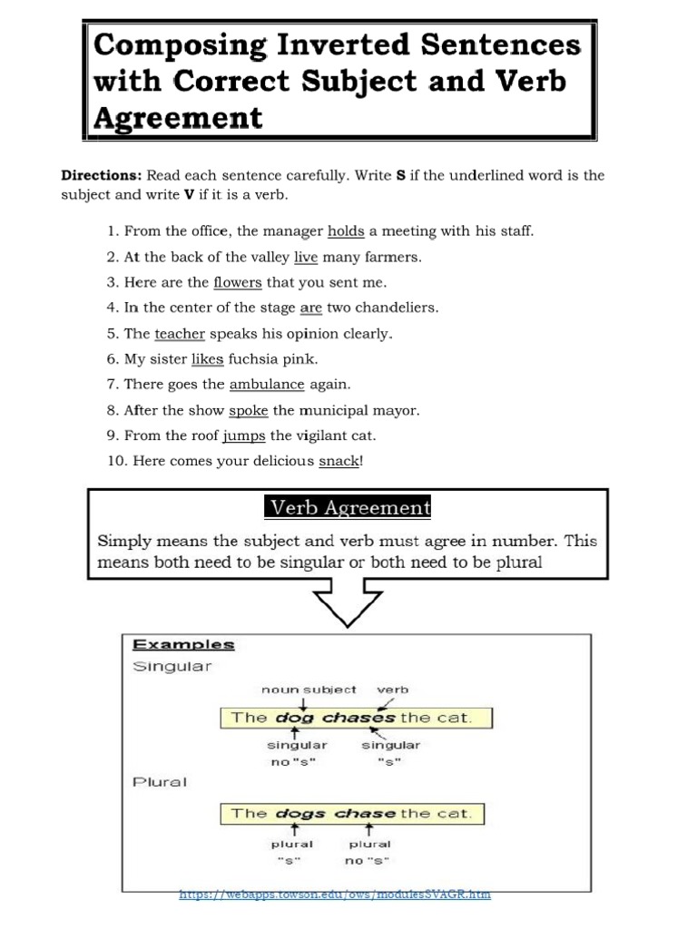 Grade 5 Inverted Sentences | PDF