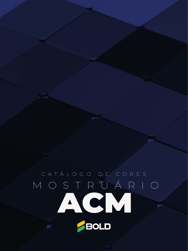 Catálogo Cores ACM BOLD | PDF