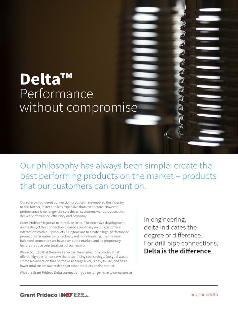 Nov GP Delta | PDF | Pipe (Fluid Conveyance) | Manufactured Goods