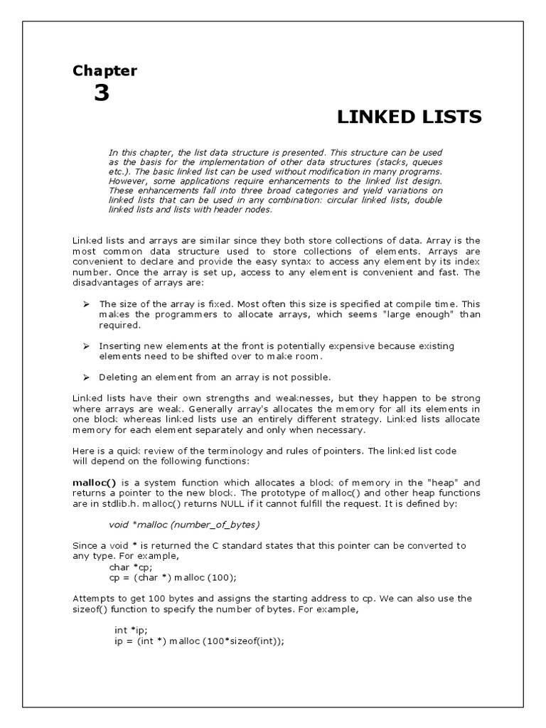 202003251324427324himanshu Linked List | PDF | Pointer (Computer Programming) | Array Data Structure