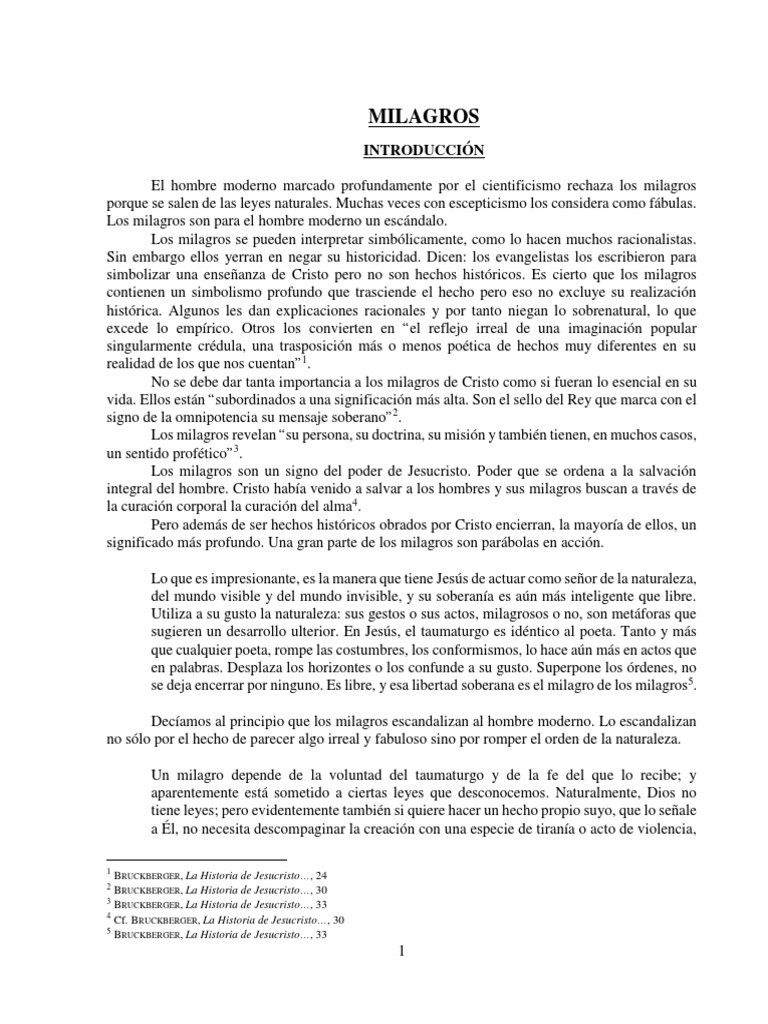 Milagros | PDF