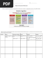 Registro de Pensamentos Disfuncionais | PDF