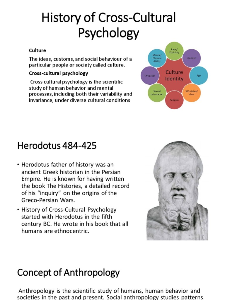 History of Cross-Cultural | PDF | Anthropology | Sociocultural Evolution