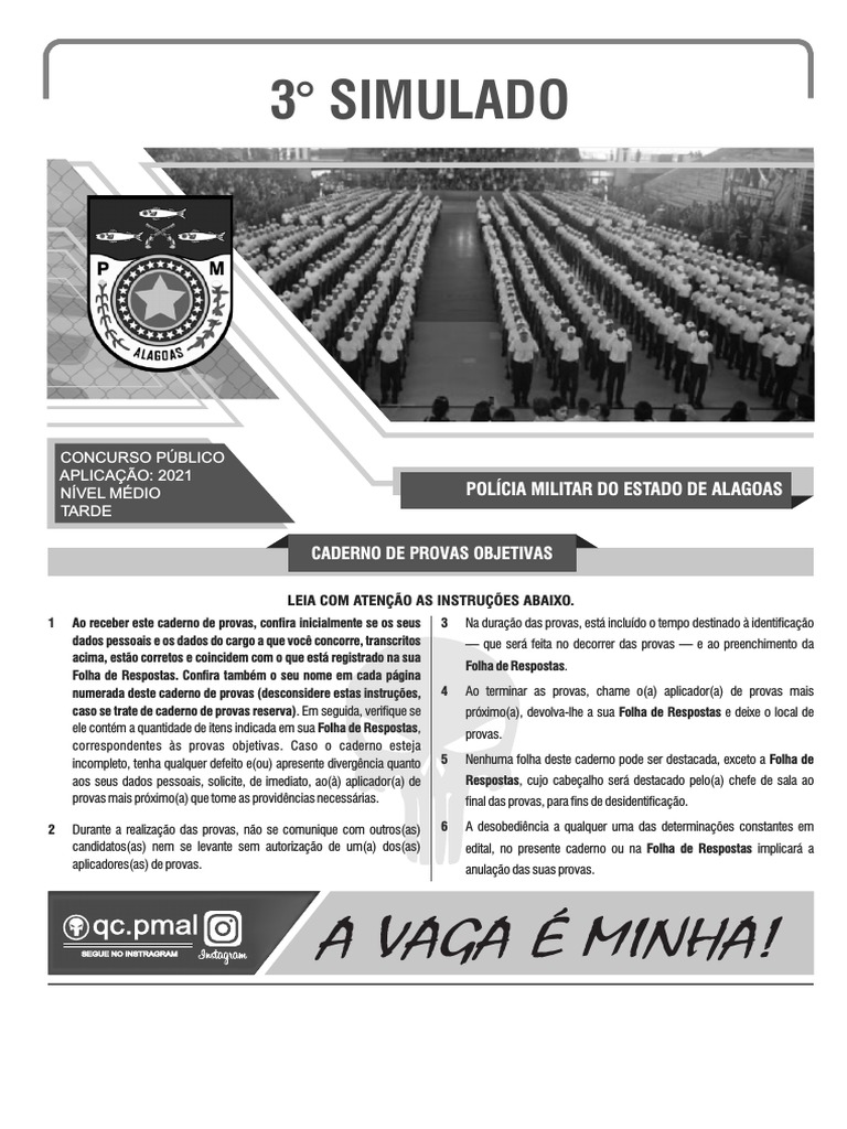 Simulado 3 | PDF