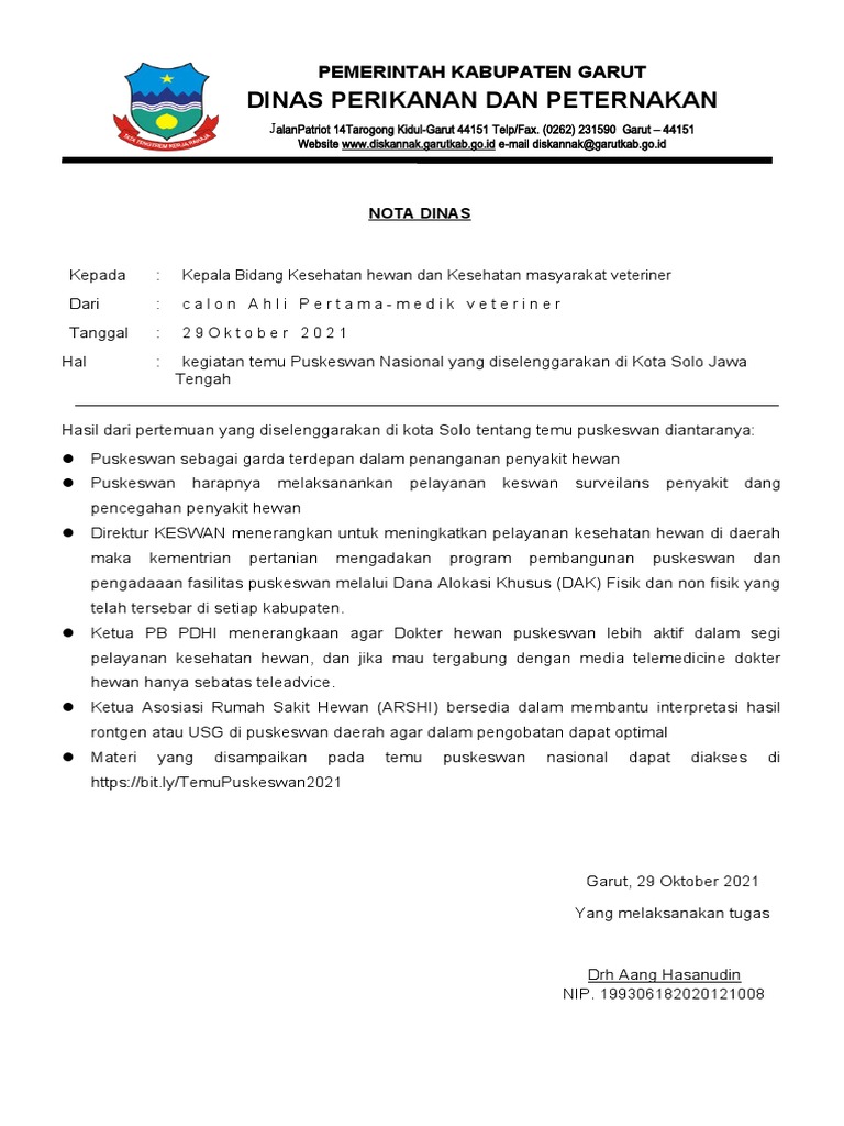 Temu Puskeswan Nasional di Solo | PDF