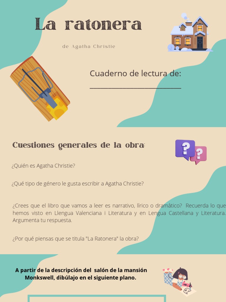 Cuaderno de Lectura La Ratonera | PDF