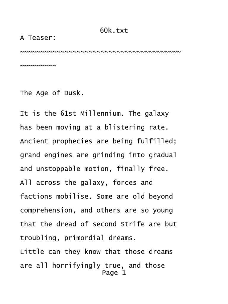 60k.txt - Notepad | PDF