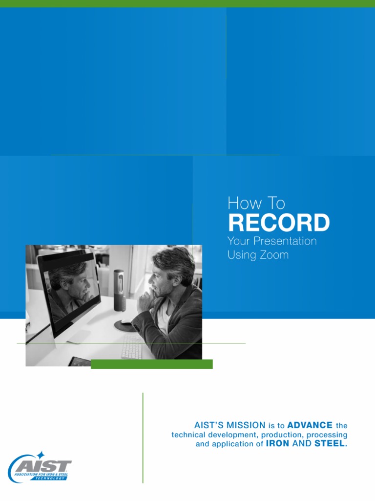 How To Record A Webinar Aistech Instructions Pdf Web Conferencing