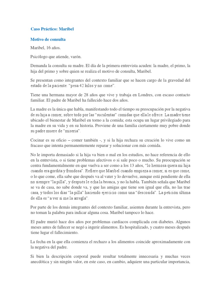 Caso Práctico Maribel | PDF