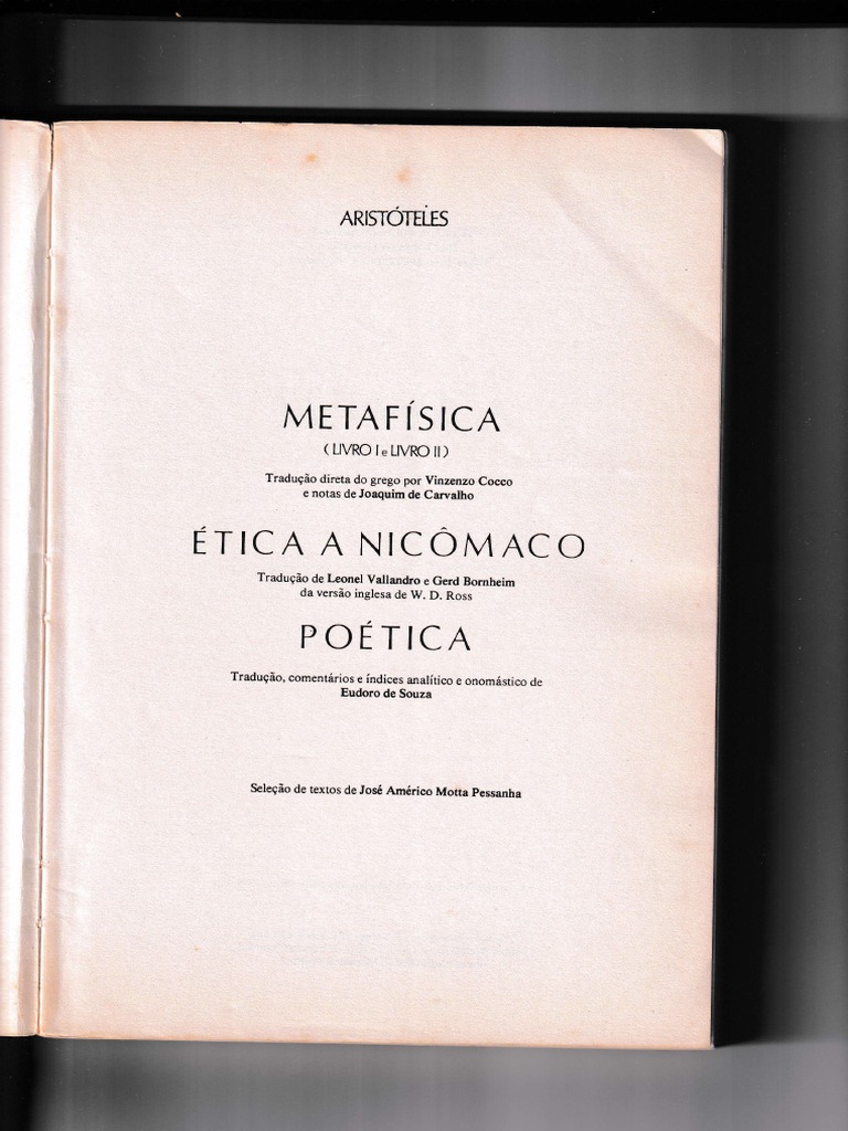 Ética A Nicômaco - Livro V - Aristóteles - 20201005 - 0001 | PDF