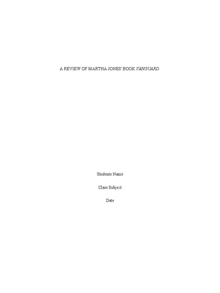A Review of Martha Jones | PDF | Intersectionality | Women's Suffrage