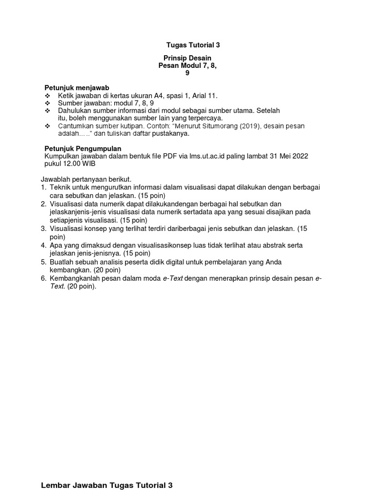 TT3 - Alphina Safetiara - 042900201 - PDP | PDF | Karier & Perkembangan ...