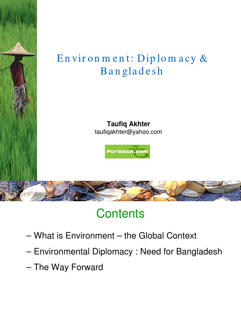Environment Diplomacy | PDF | Global Environment Facility | Millennium ...