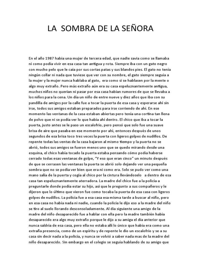 La Casa Embrujada | PDF