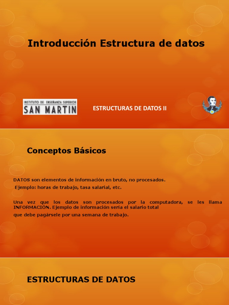 Estructura de Datos - Definicion y Estrucuras Basicas 2022 | PDF | Cola ...