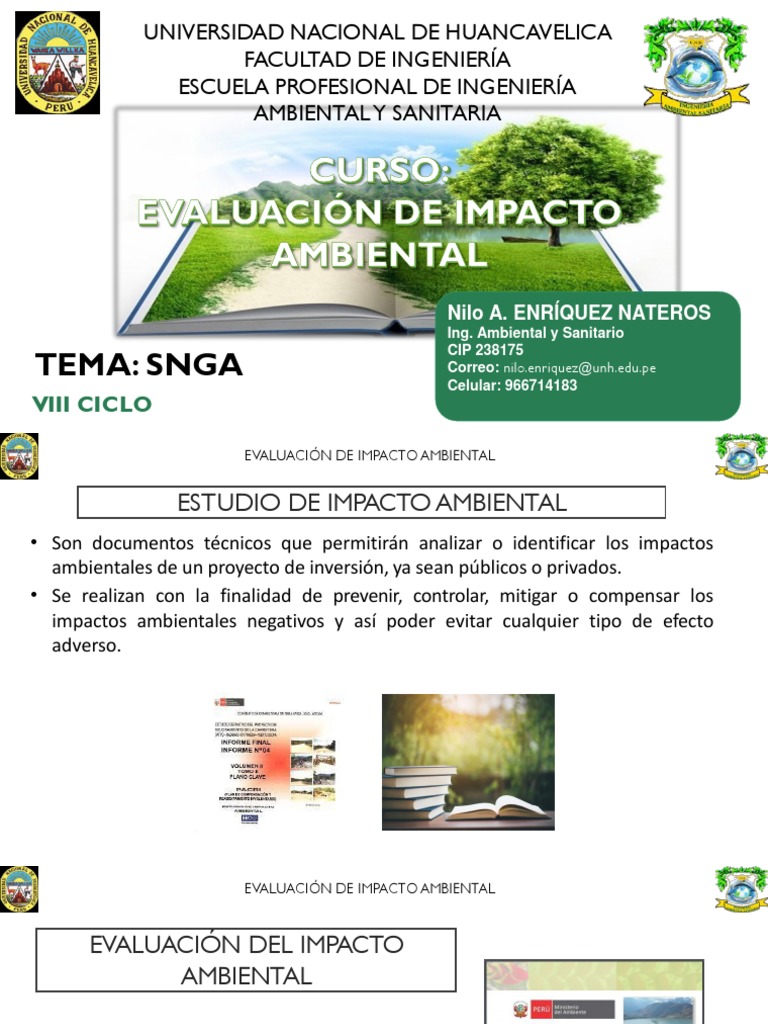 Eia 2 | PDF | Evaluación de impacto ambiental | Entorno natural