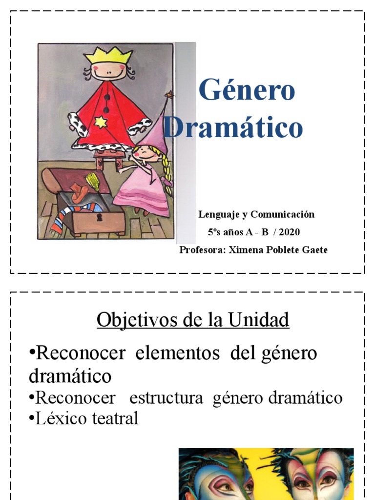 Genero Dramatico 2020 | PDF | Teatro | Diálogo