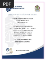 Integración Administrativa: Funciones y Etapas | PDF | Reclutamiento ...