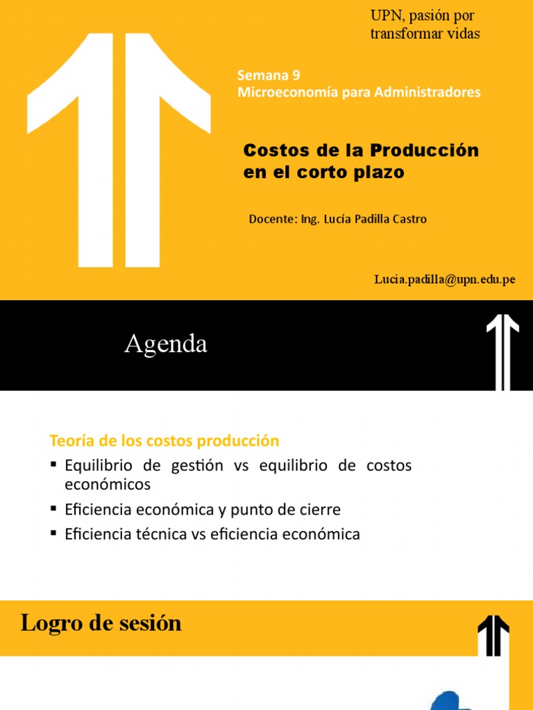 Semana 9 Costos de Producción Corto Plazo | PDF | Panes | Business