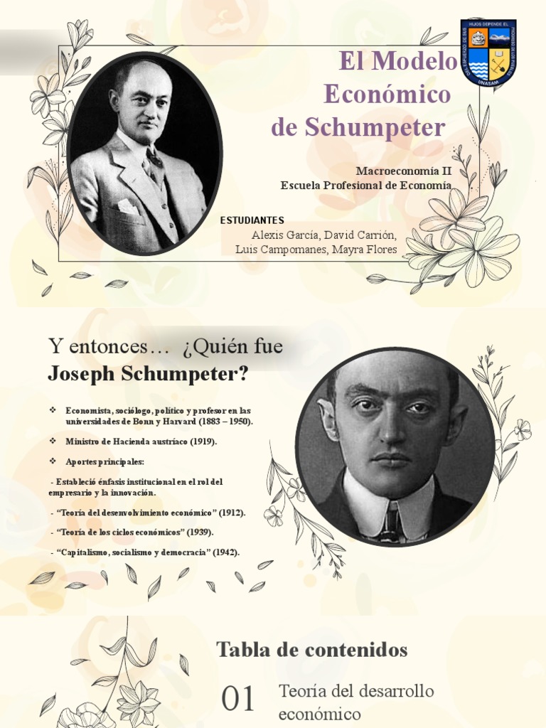 Schumpeter y la Destrucción Creativa | PDF | Capitalismo | Innovación