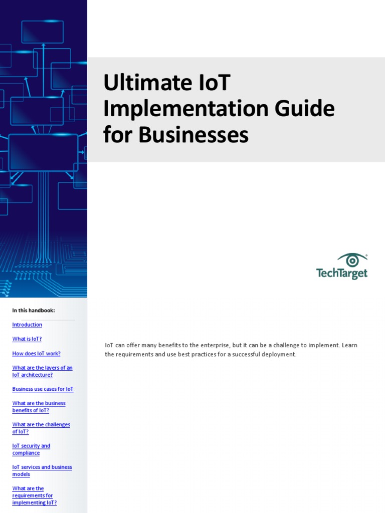 Ultimate IoT Implementation Guide For Businesses | PDF | Internet Of Things | Computer Network