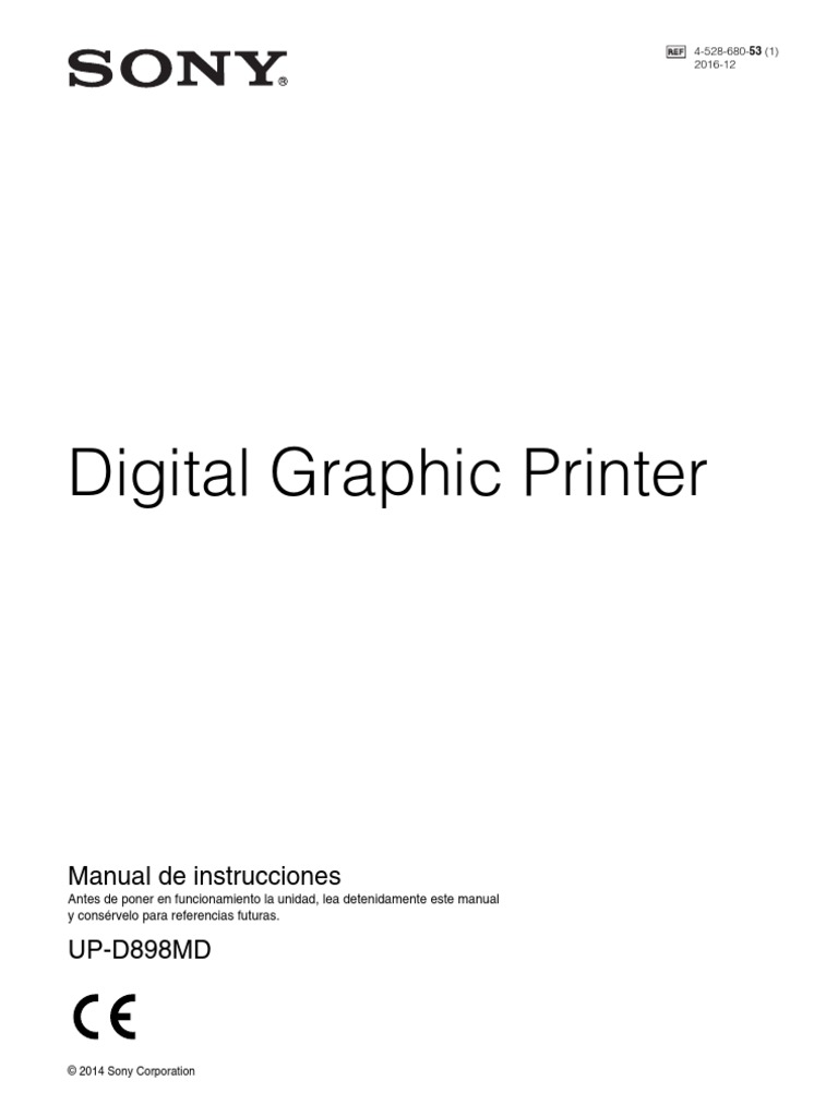 Manual de Usuario de Impresora Marca Sony para Ecografo | Descargar ... Manual de Usuario de Impresora Marca Sony para Ecografo | Descargar ...