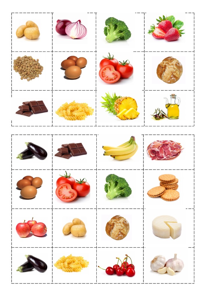 Bingo Alimentos | PDF