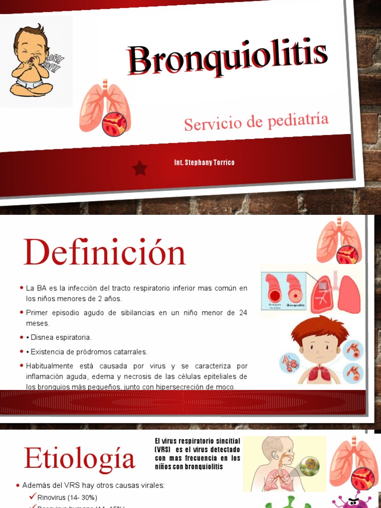 Bronquiolitis | PDF | Tos | Sistema inmune