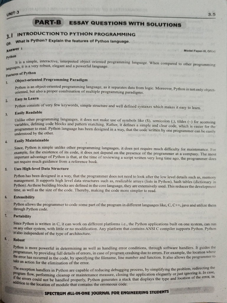 Unit 3 Fiot Pdf Python Programming Language Control Flow 