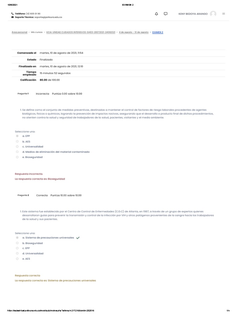 Examen 2 | PDF | VIH | Epidemiología