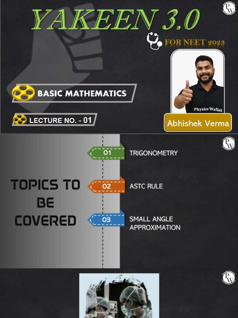 Basic Mathematics Class Notes | PDF