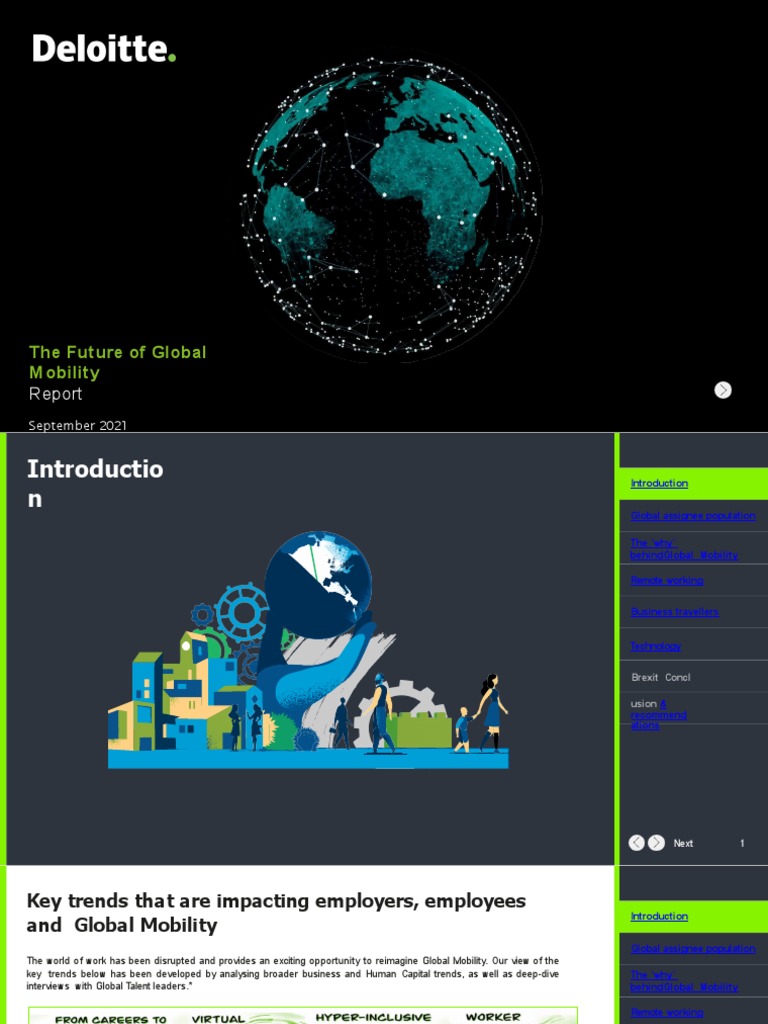 Be Future Global Mobility Survey PDF | PDF | Employment | Governance