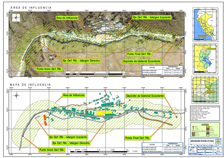 Mapa Area de Influencia | PDF | Datos geográficos e información ...