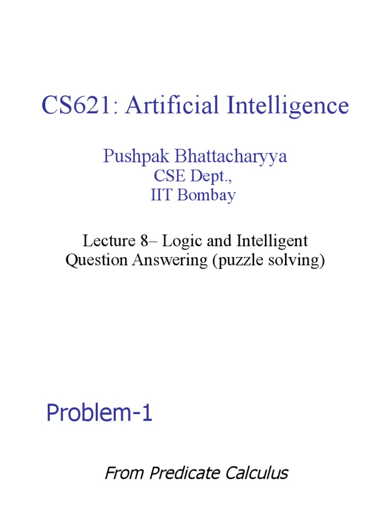 Unit 3 Resolution Refutation Examples | Download Free PDF | Inference | Deductive Reasoning