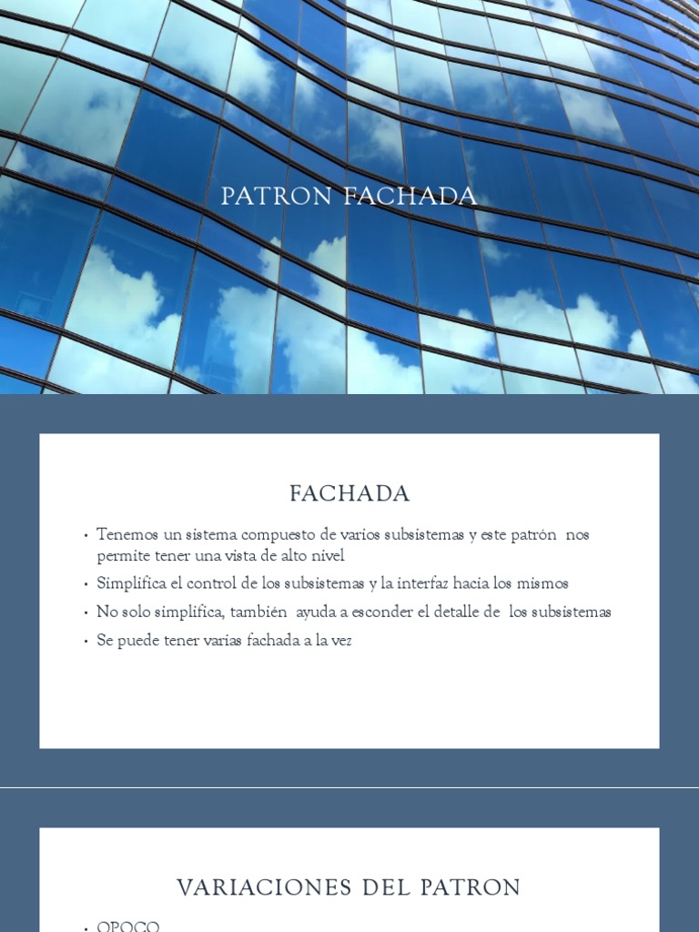Patron Facade | PDF