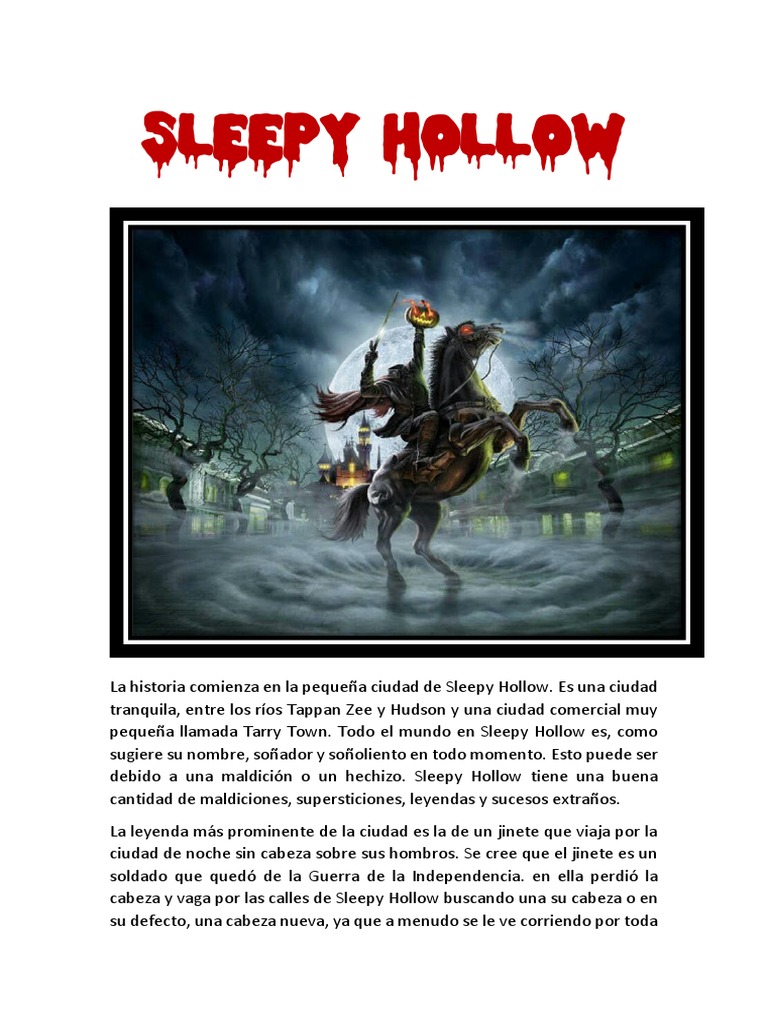 El Jinete de Sleepy Hollow | PDF